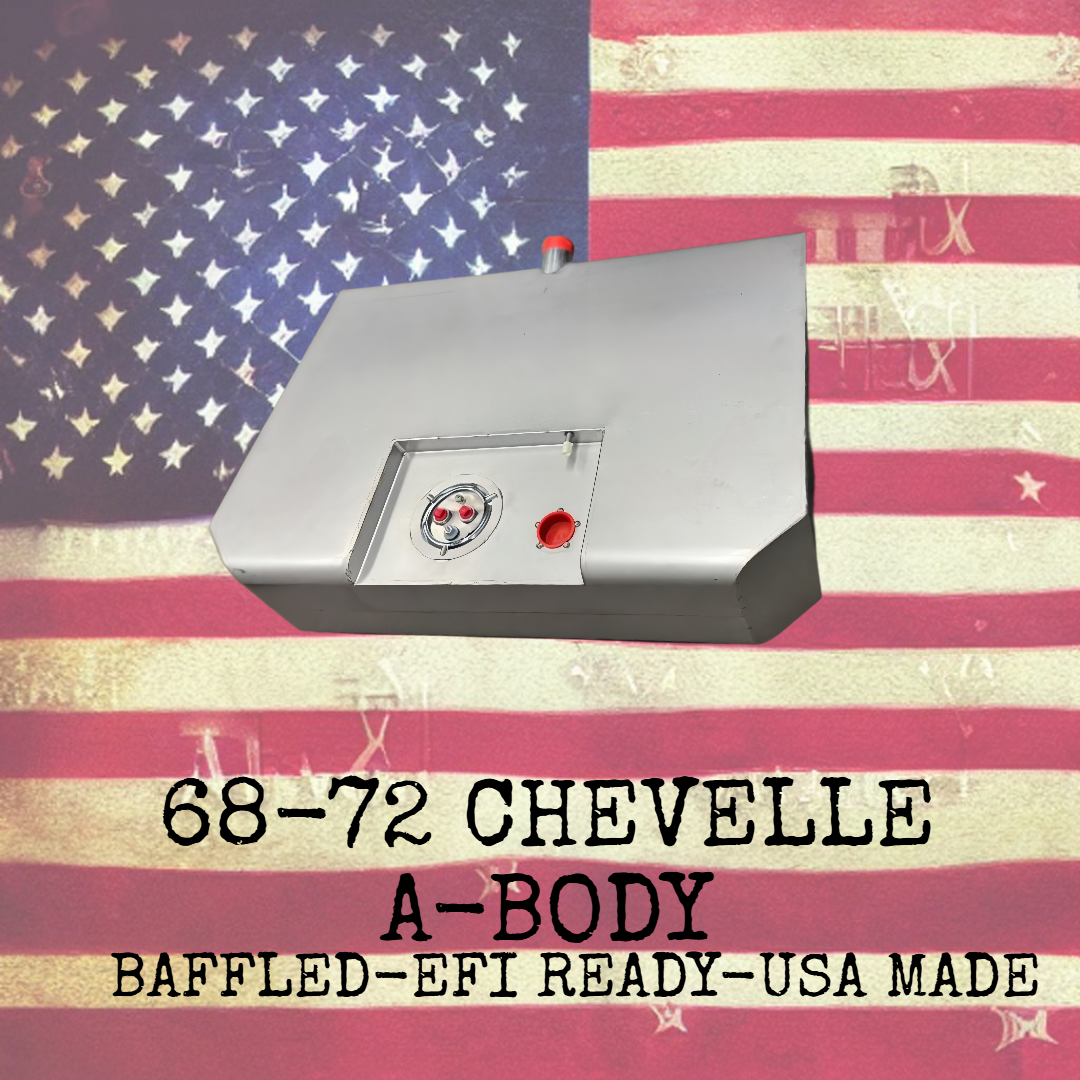 68-72 Chevelle "A" Body EFI Stainless Gas Tank – Rock Valley Stainless ...